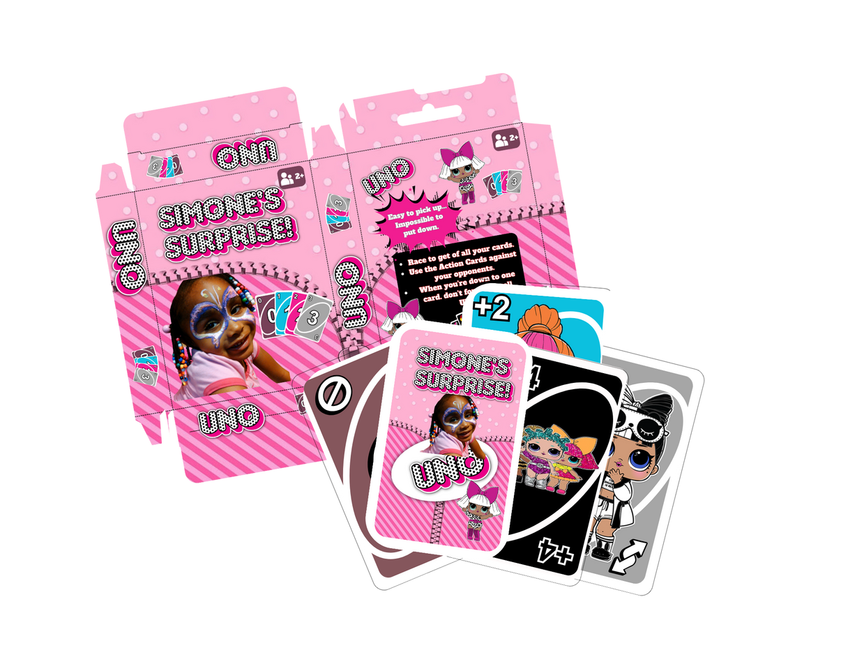 Custom UNO Style Cards – MotherOf2 Creations
